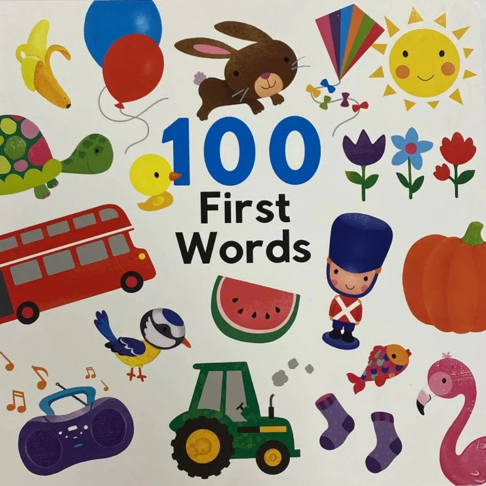 100 Words Board Books — Toycra