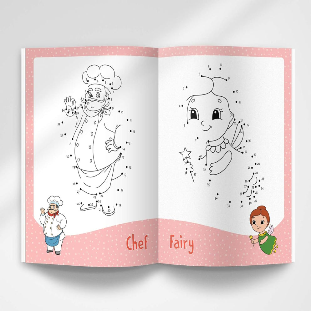 101 Dot To Dot Colouring Book — Toycra