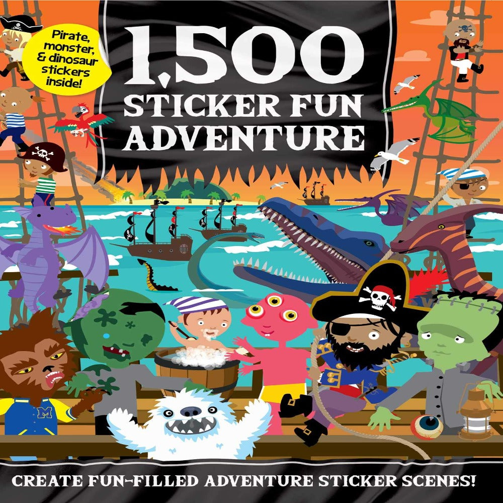 1500 Sticker Fun Book — Toycra