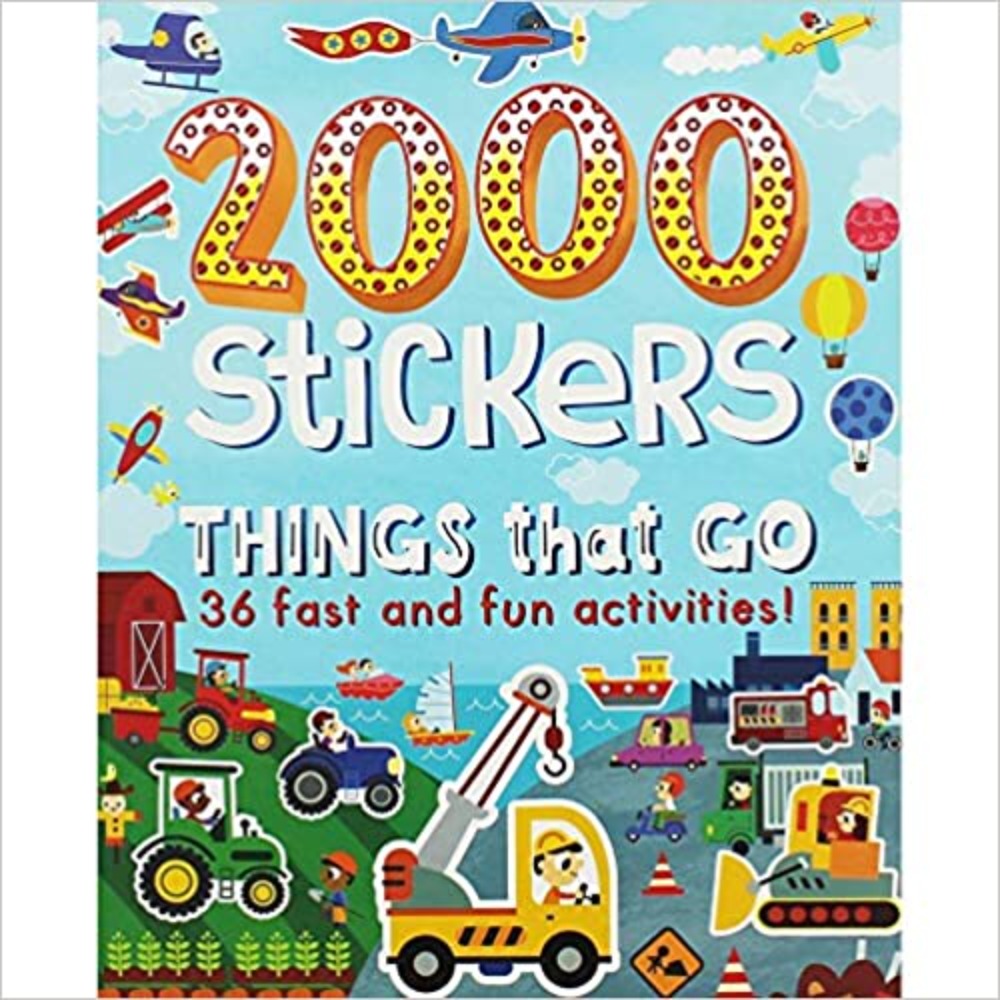 2000 Stickers Book — Toycra