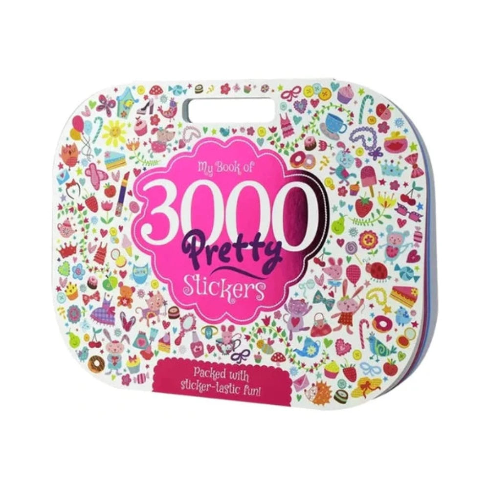 3,000 Pretty Stickers — Toycra