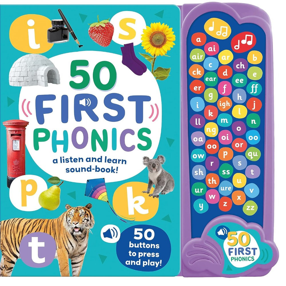 50 First Phonics Sound Book — Toycra
