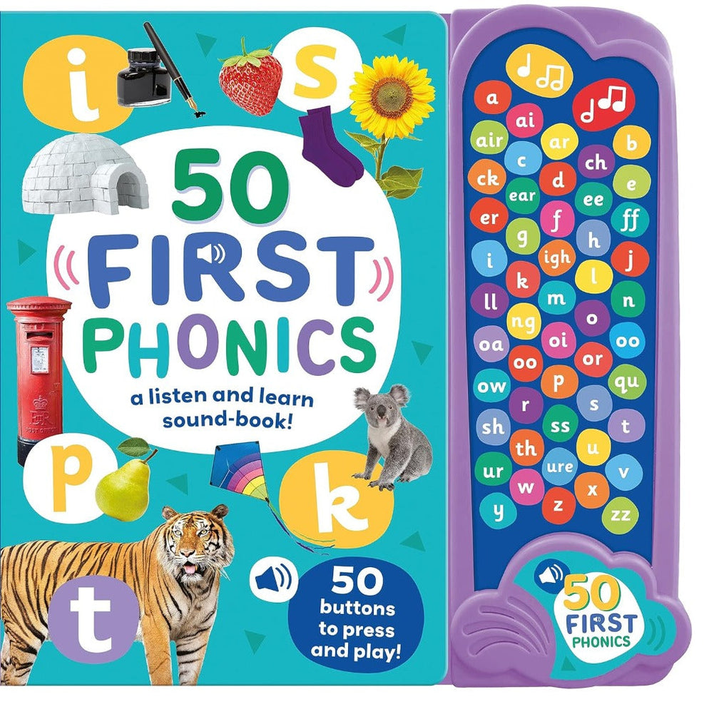 50 First Phonics Sound Book — Toycra