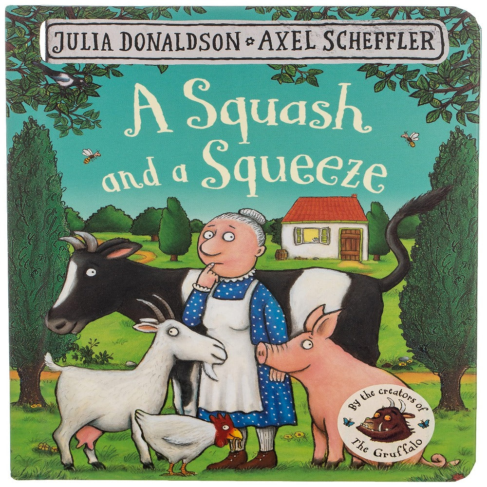 A Squash And A Squeeze(Board Book) — Toycra