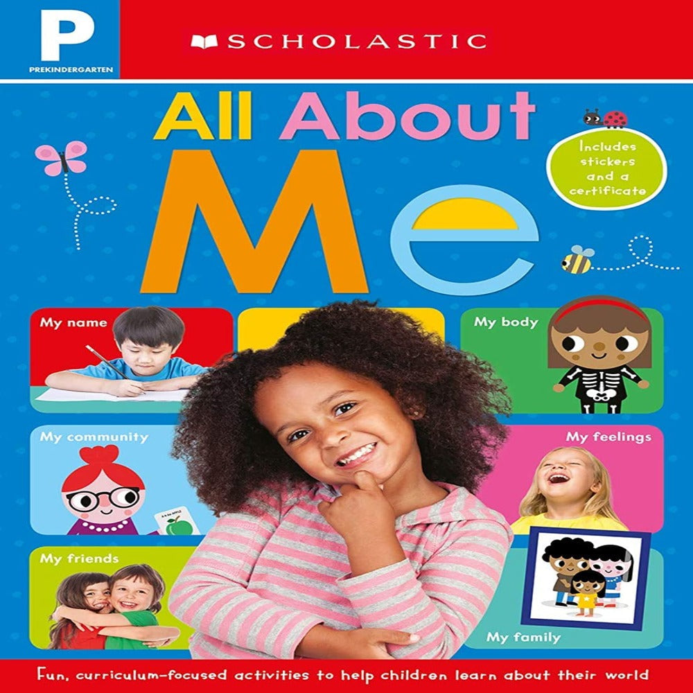 All About Me Prekindergarten Workbook — Toycra