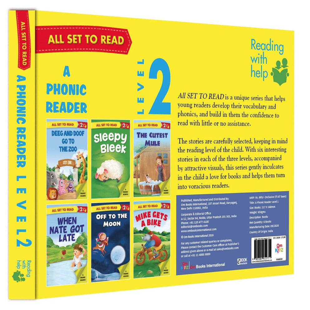 All Set To Read : A Phonic Reader — Toycra