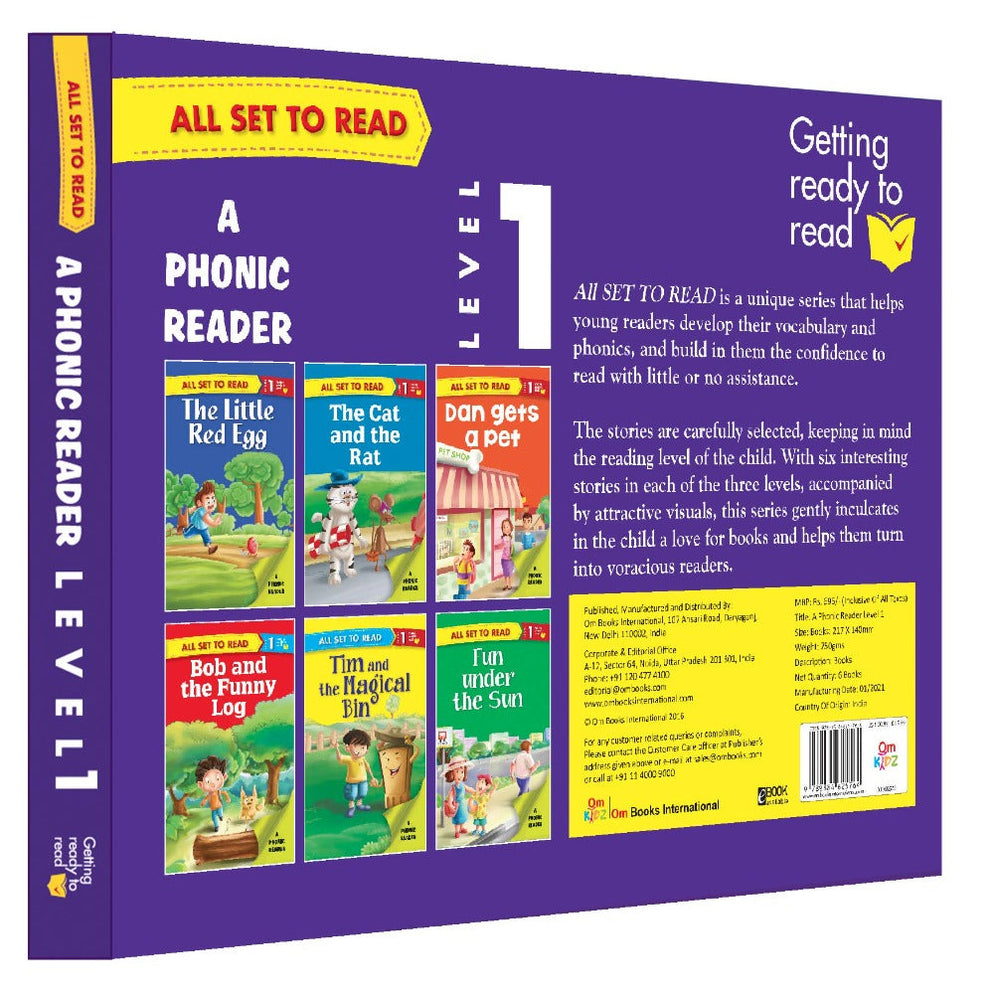 All Set To Read : A Phonic Reader — Toycra
