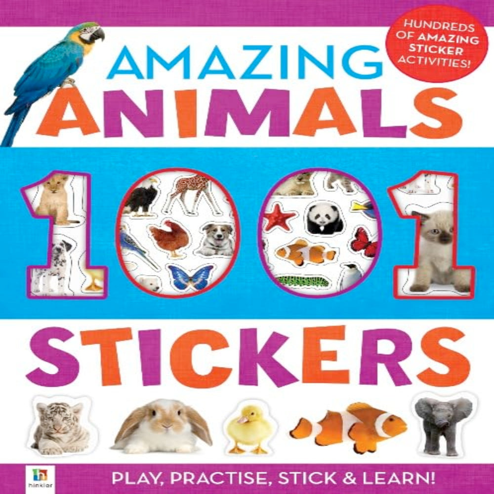 Amazing Animals 1001 Stickers Book — Toycra