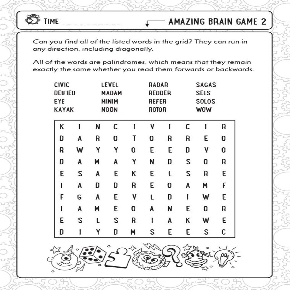 Amazing Brain Games For Clever Kids — Toycra