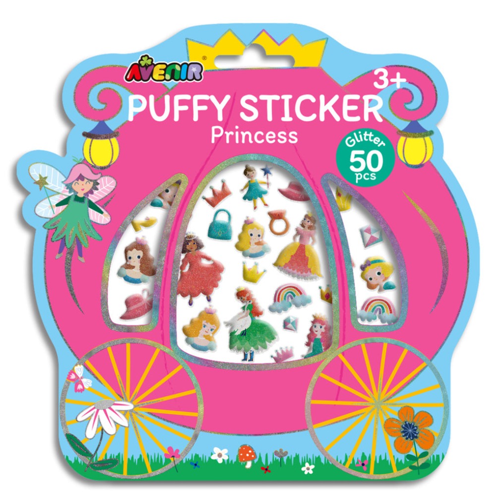 Avenir Puffy Stickers — Toycra