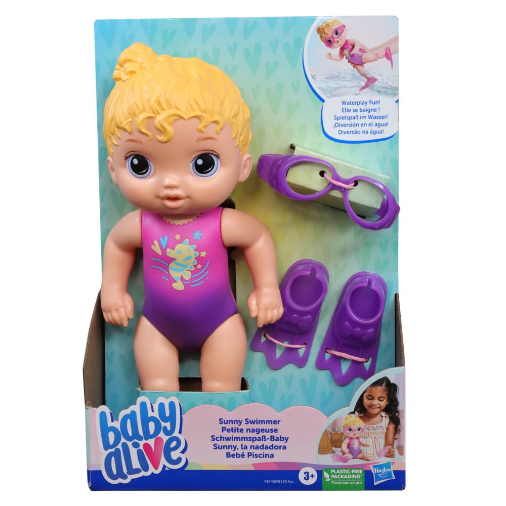 Baby Alive Sunny Swimmer Doll — Toycra