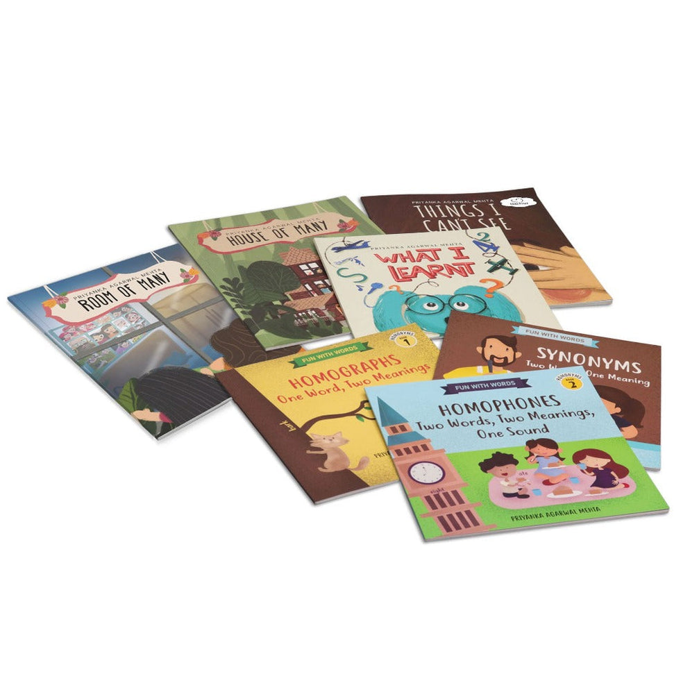 Back To School For Preschoolers (Set Of 7 Books) — Toycra