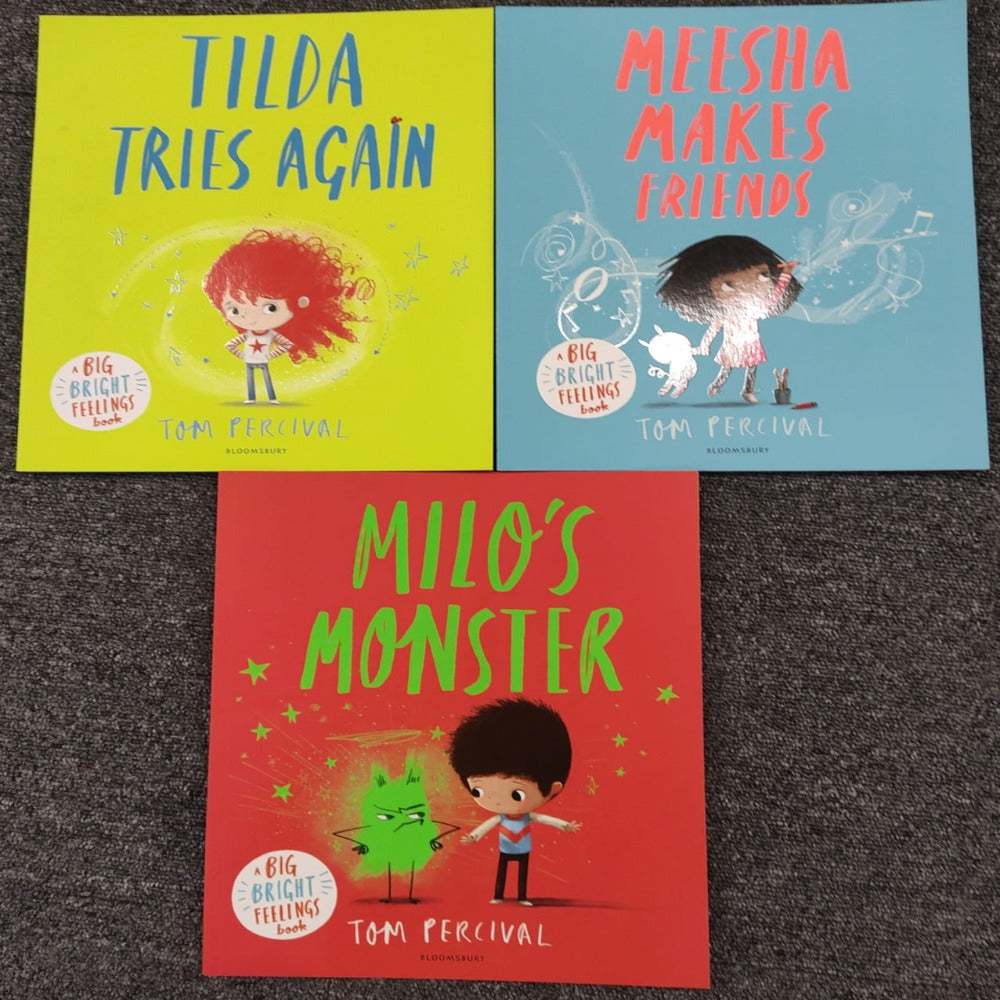 Big Bright Feelings Set Of 3 Books — Toycra