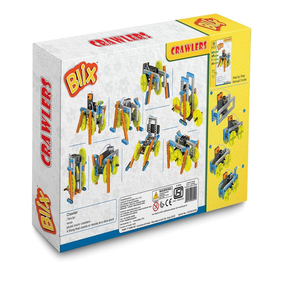 Blix Crawlers 8 In 1 Models (70+ Pieces) — Toycra
