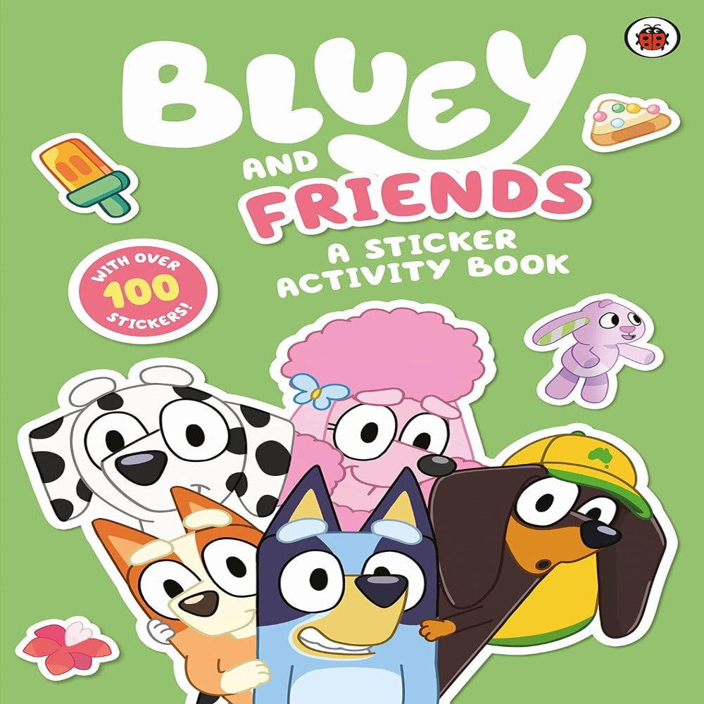Bluey And Friends Sticker Activity Book — Toycra