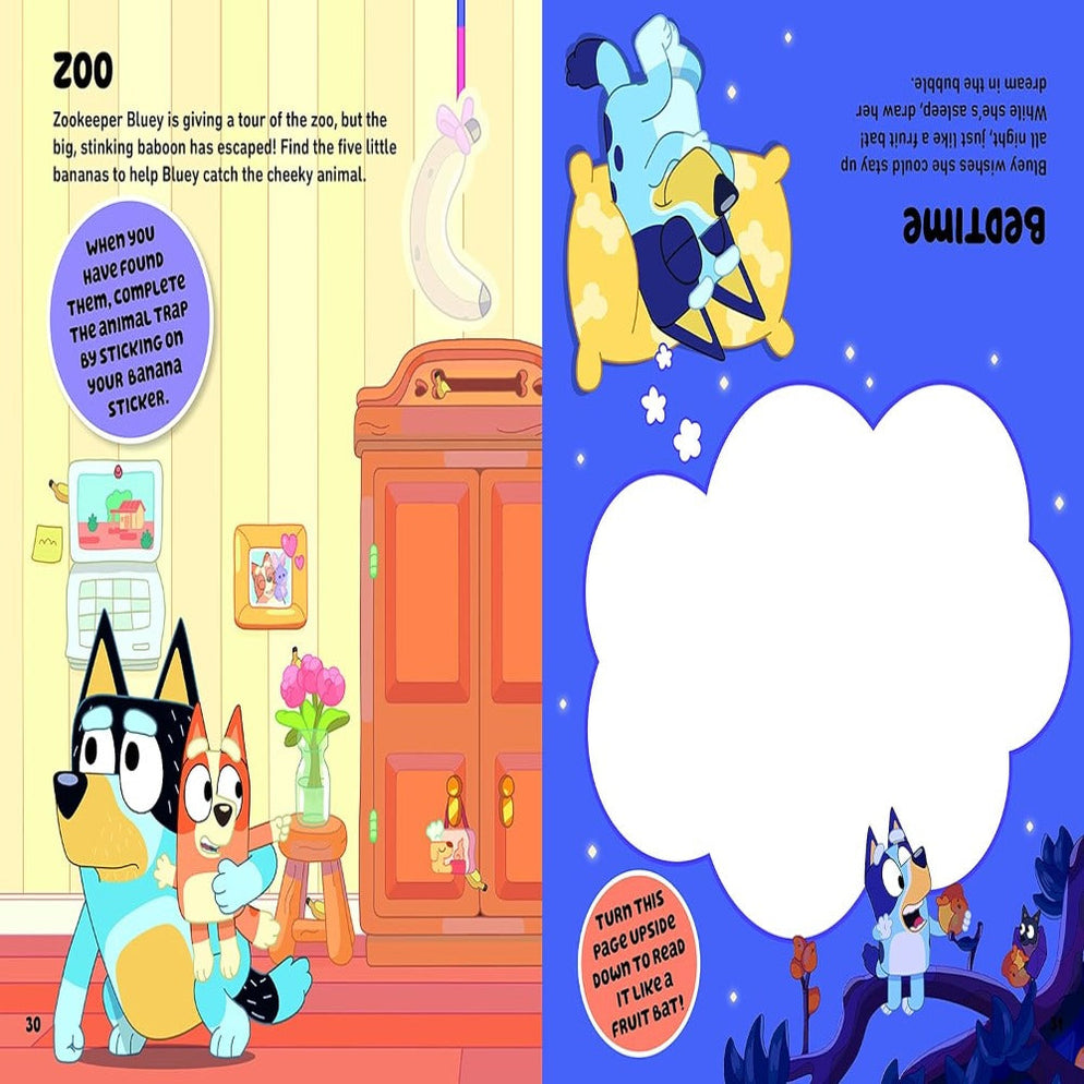 Bluey Meet Bluey! Sticker Activity Book — Toycra