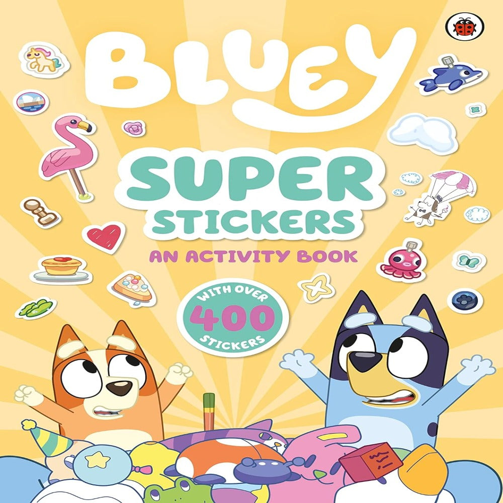 Bluey Super Stickers An Activity Book — Toycra