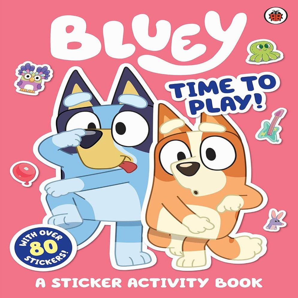 Bluey Time To Play! Sticker Activity Book — Toycra