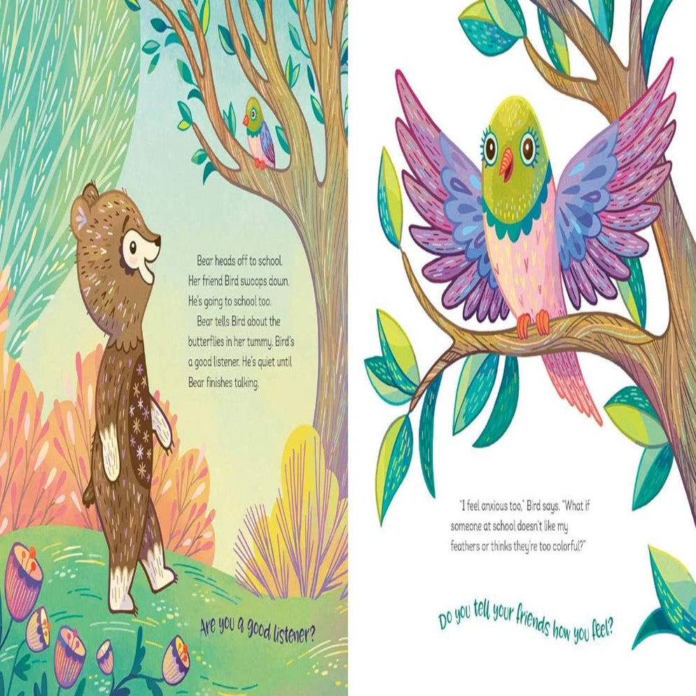 Breathe Like A Bear : First Day Of School Worries — Toycra