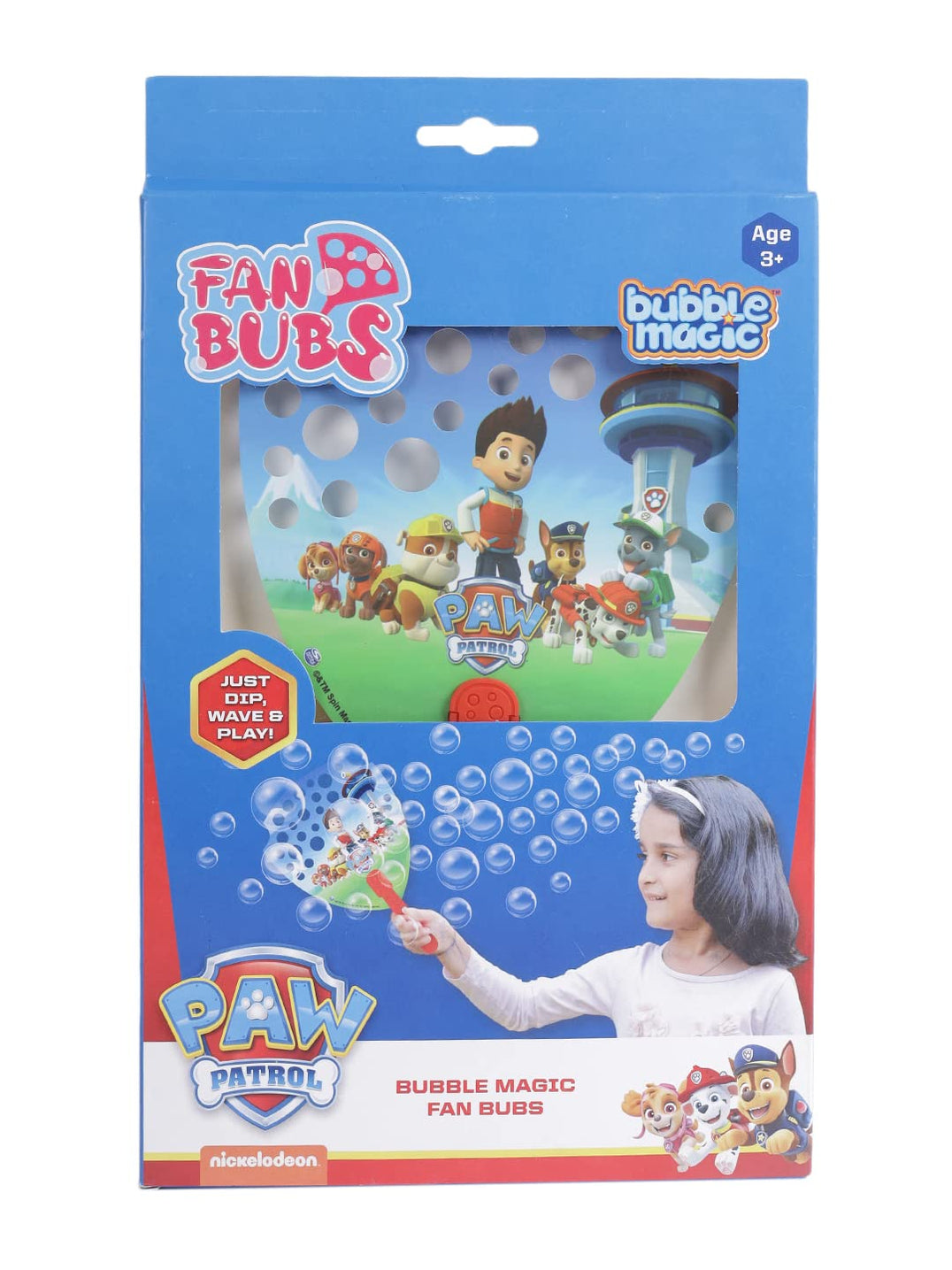 Bubble Magic Fan Bubs Cartoon Characters — Toycra