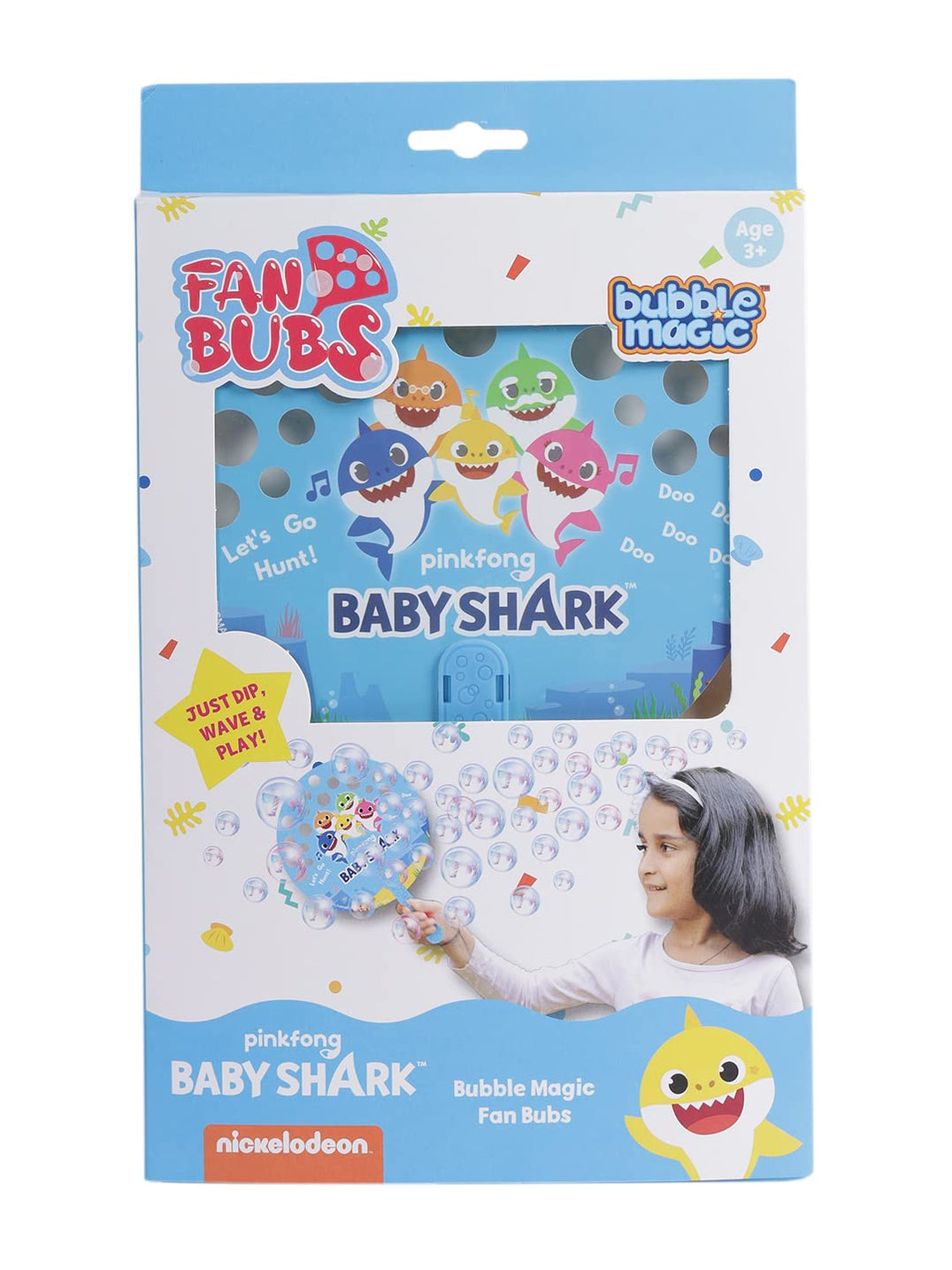 Bubble Magic Fan Bubs Cartoon Characters — Toycra