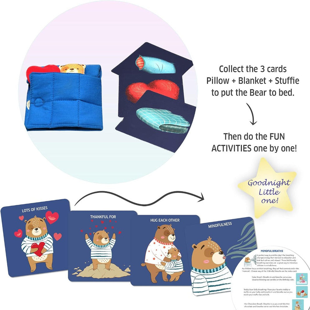 Chalk & Chuckles Goodnight Activity Game Bedtime Bear — Toycra