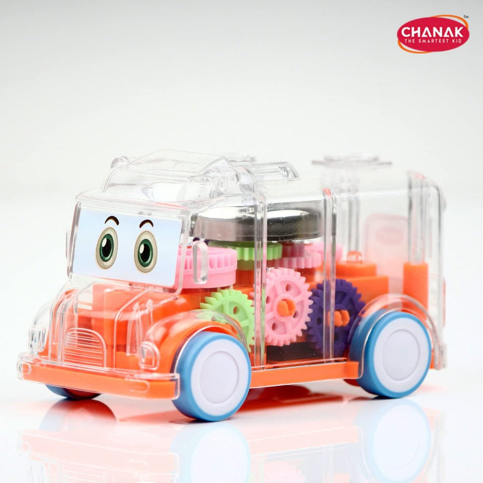 Chanak Colourful Gear Bus — Toycra