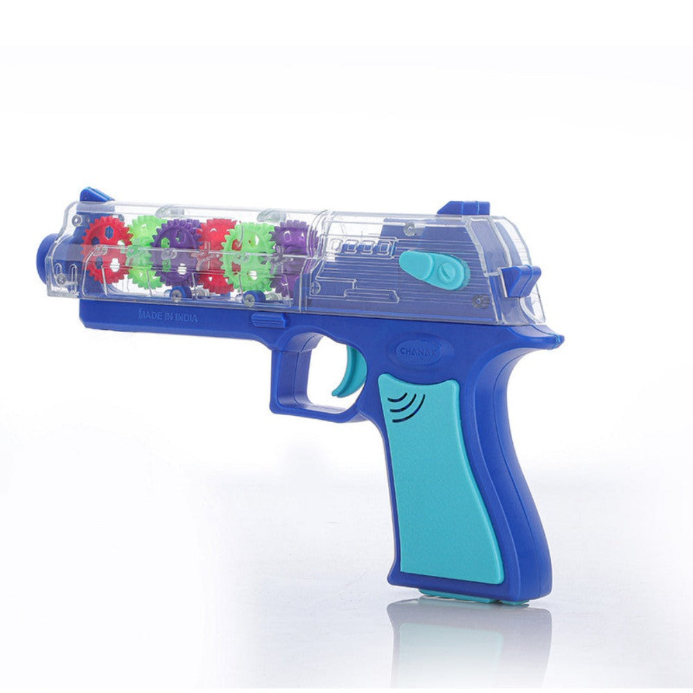 Chanak Colourful Gear Vibration Gun -Multicolor — Toycra