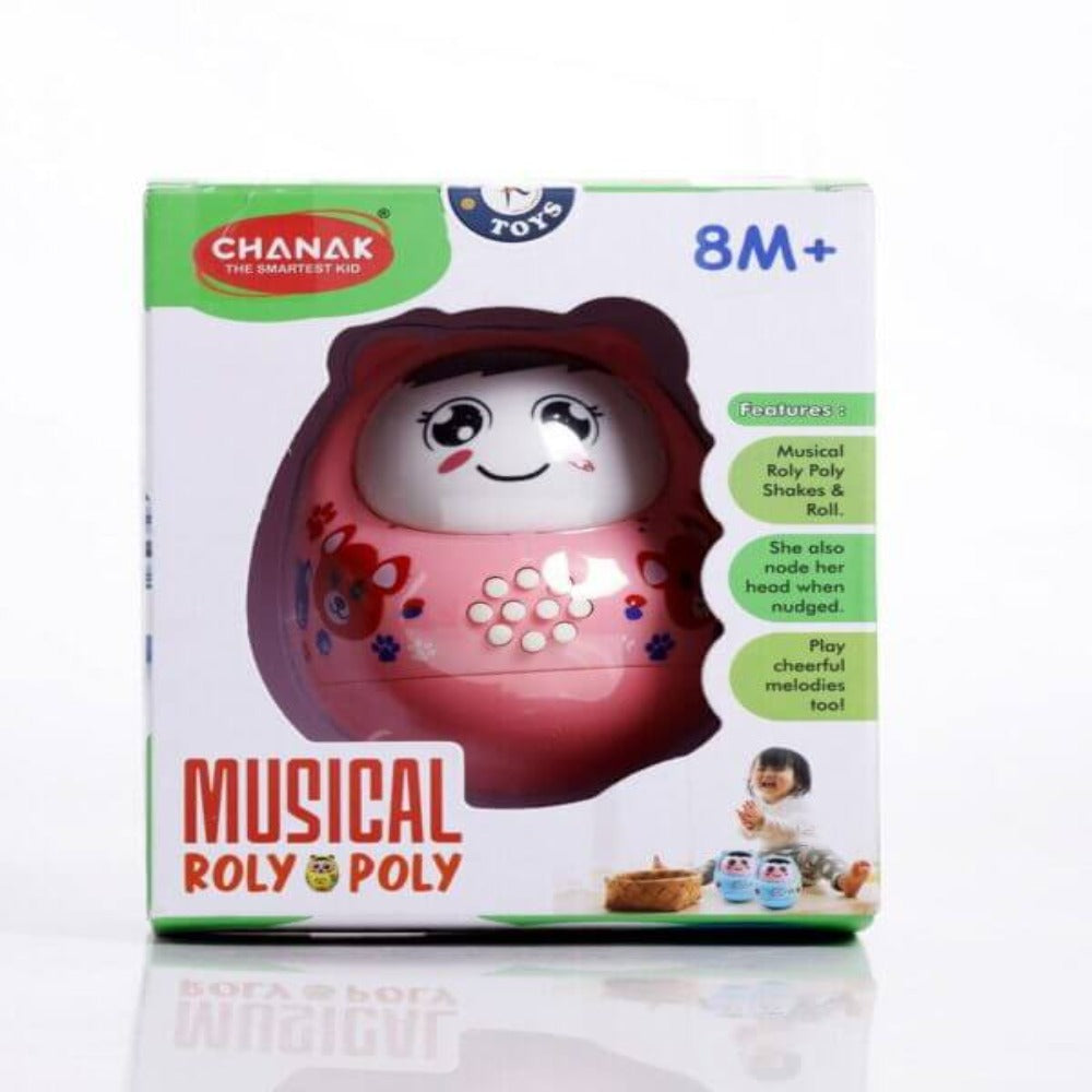 Chanak Musical Roly Poly Toy — Toycra