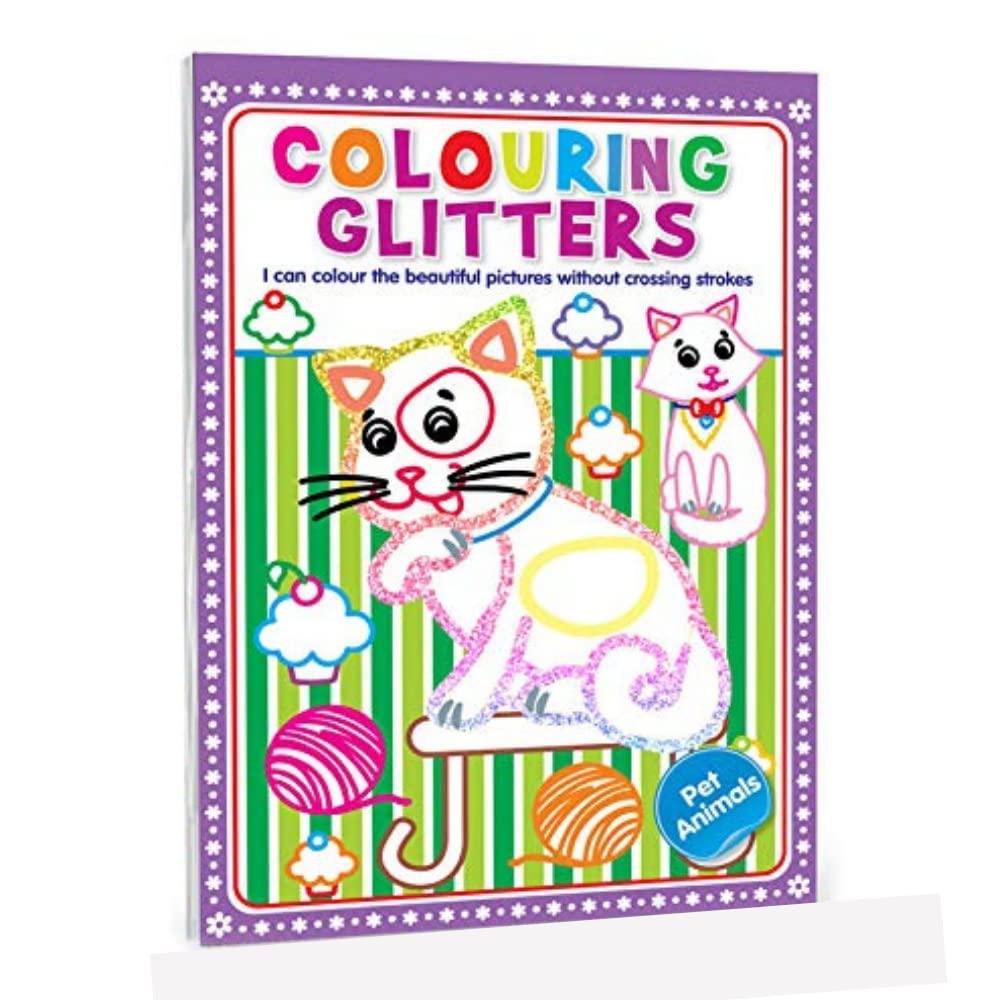 Colouring Glitter Books — Toycra