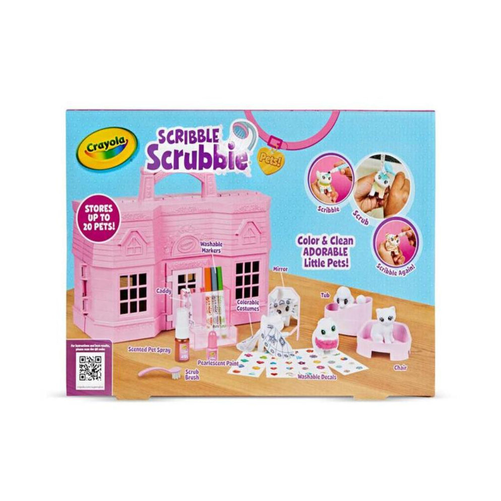 Crayola Scribble Scrubbie Pets Super Salon Playset — Toycra