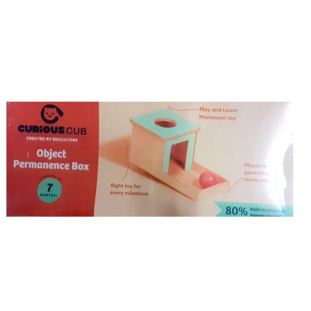 Curious Cub Object Permanence Box - Multi Color — Toycra