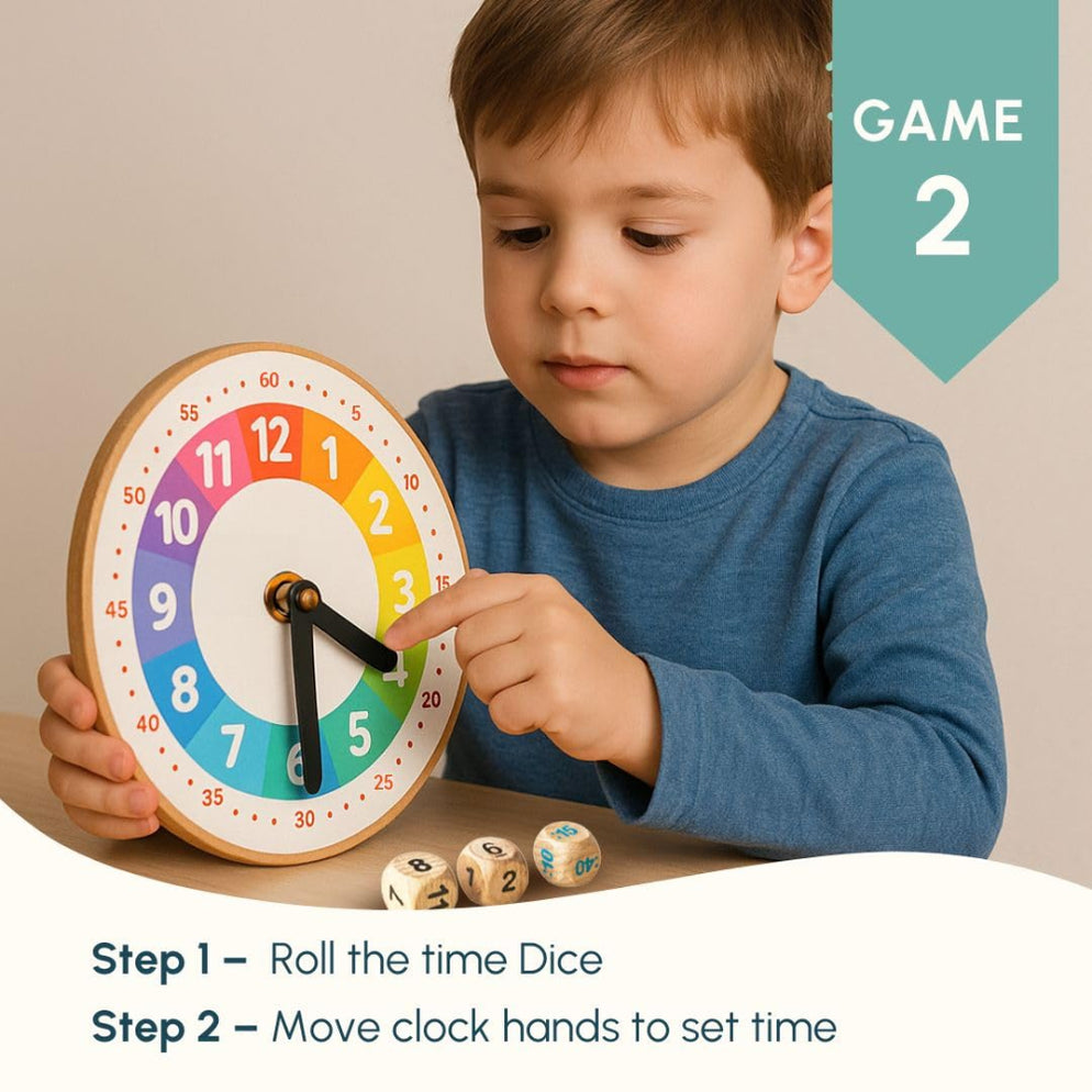 Curious Cub Time Learning Kit — Toycra