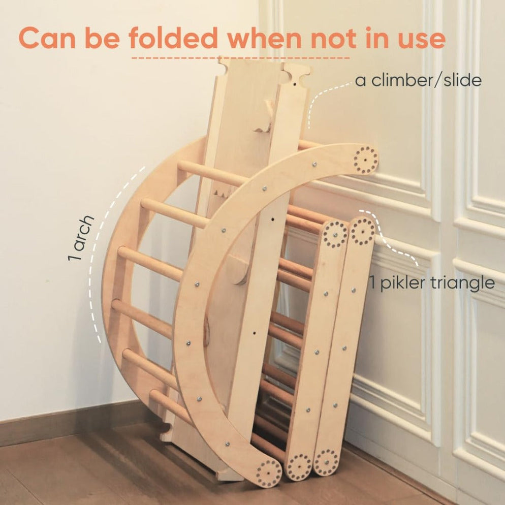 Curious Cub Transformable Pikler Triangle — Toycra