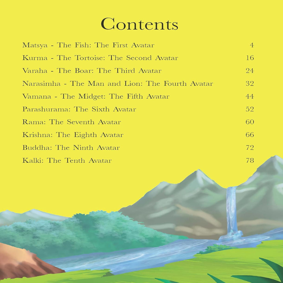 Dashavtar - The Ten Divine Forms Of Vishnu — Toycra