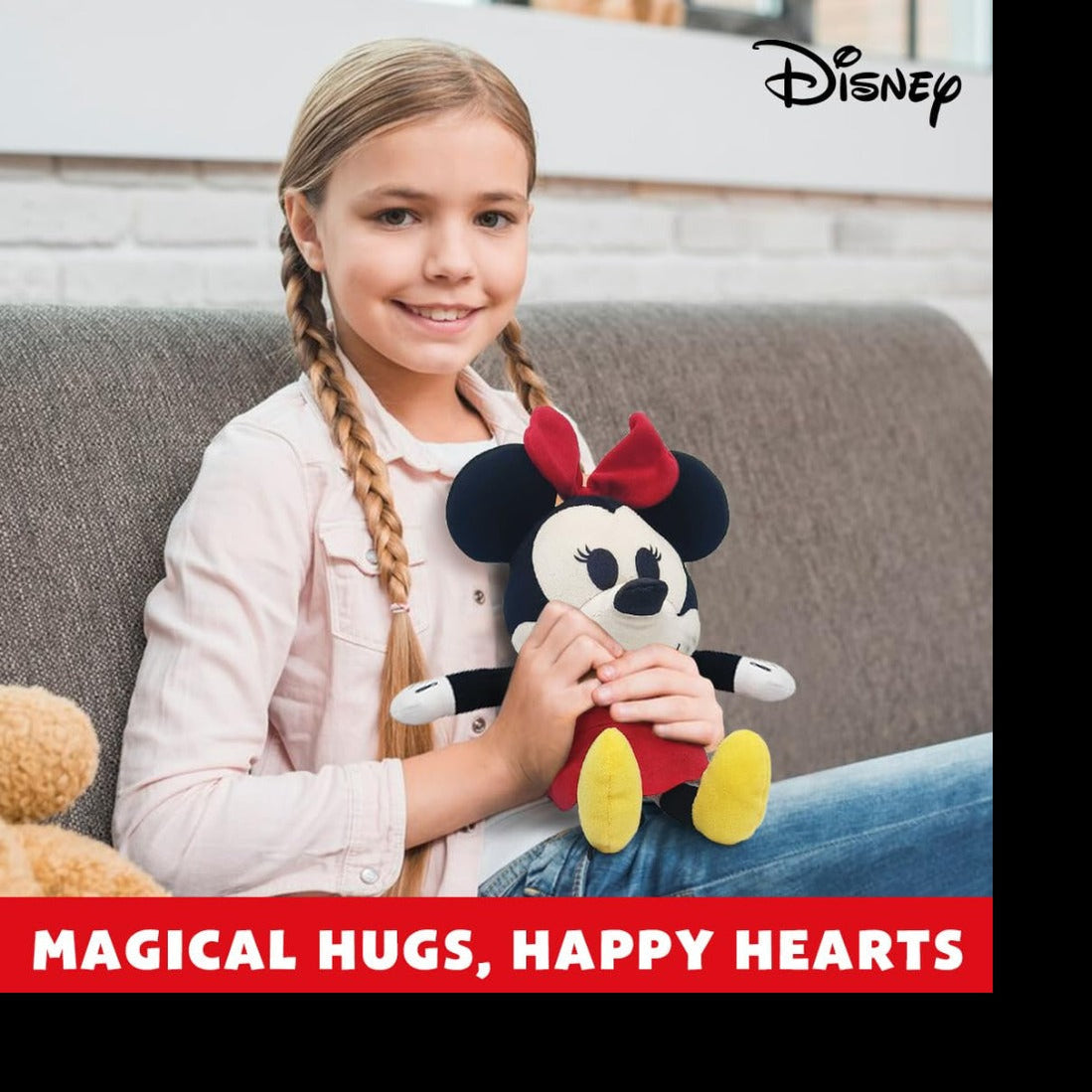 Disney Minnie Mouse Soft Toy 8 Inches — Toycra
