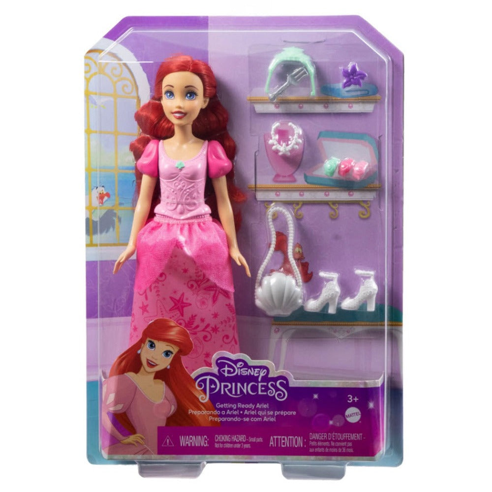 Disney Princess Getting Ready Ariel With Accessories — Toycra
