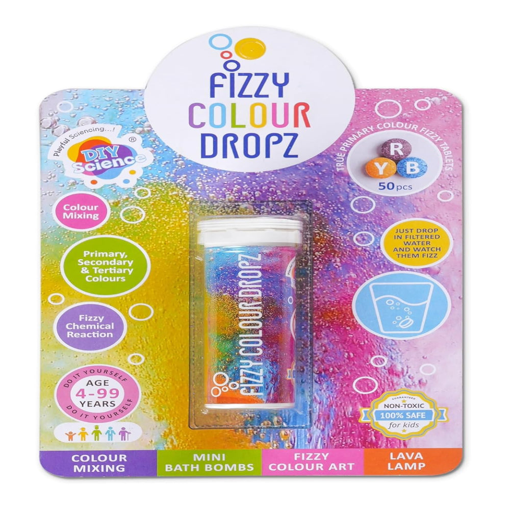 Diy Science Fizzy Color Dropz — Toycra