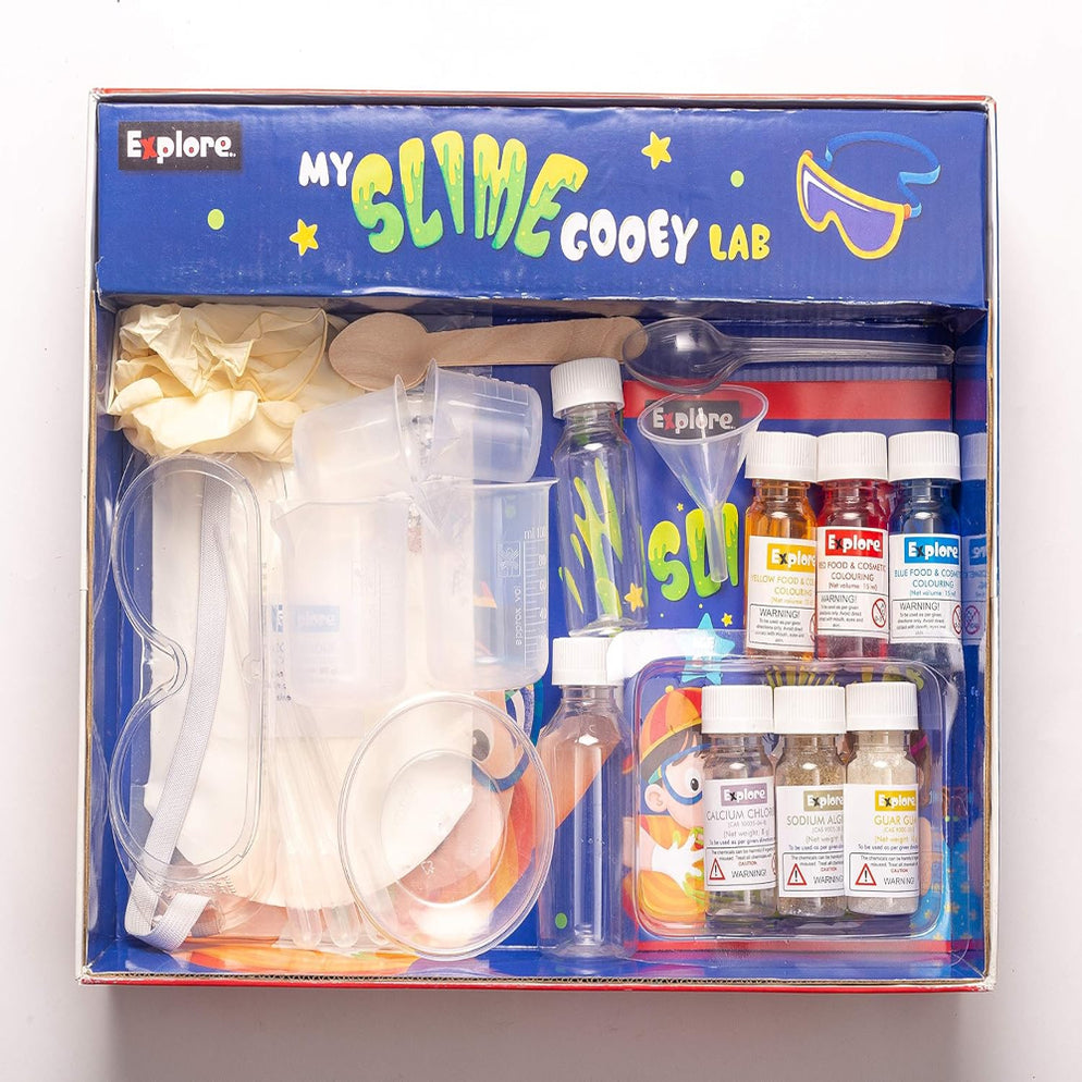 Eksploe My Slime Gooey Lab Science Kit – DIY Slime & Chemistry Experim ...