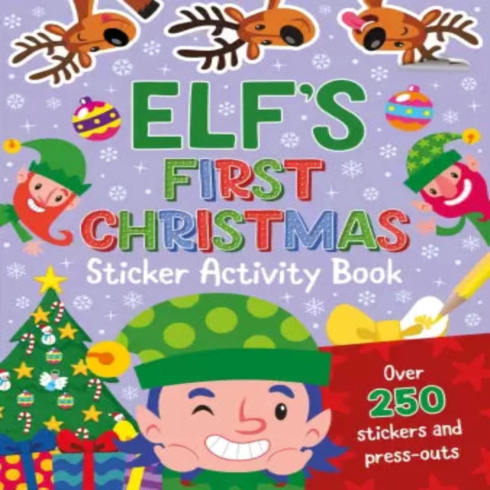 Elf's First Christmas Sticker Activity Book — Toycra