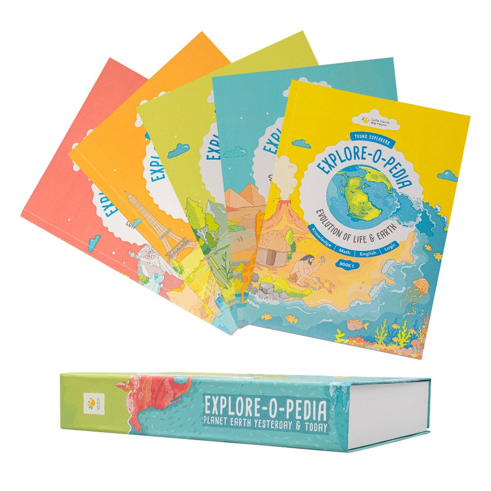 Explore-O-Pedia Box Set : Planet Earth Yesterday And Today — Toycra
