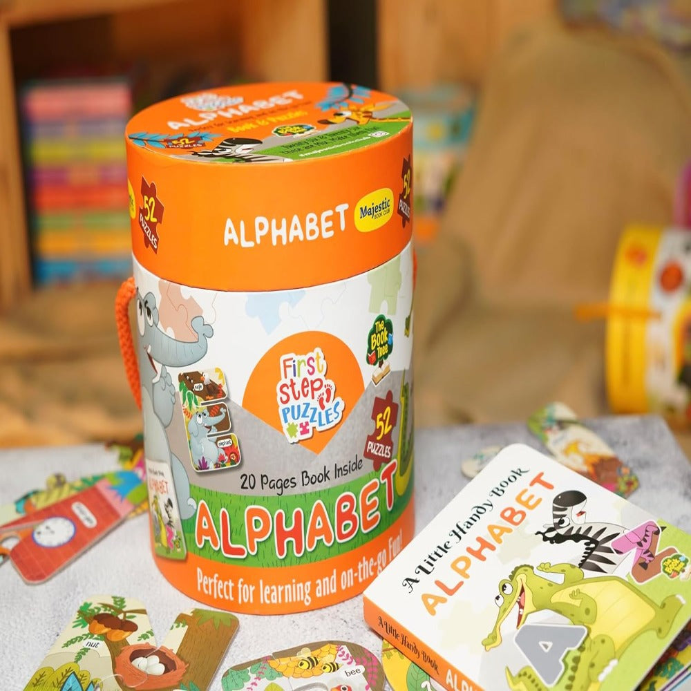 First Step Puzzles Alphabet (52 Puzzles) — Toycra