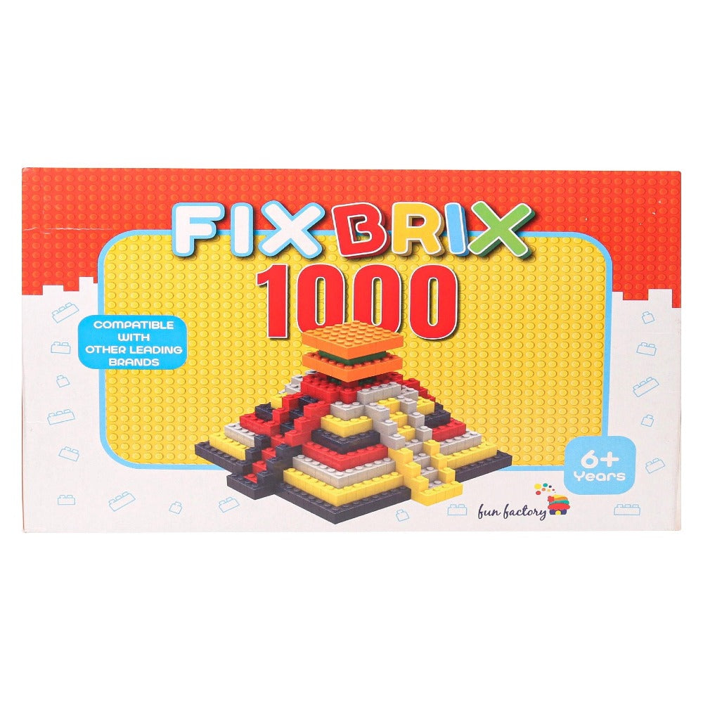 Fix Brix Multicolor Blocks - 1000 Pieces — Toycra