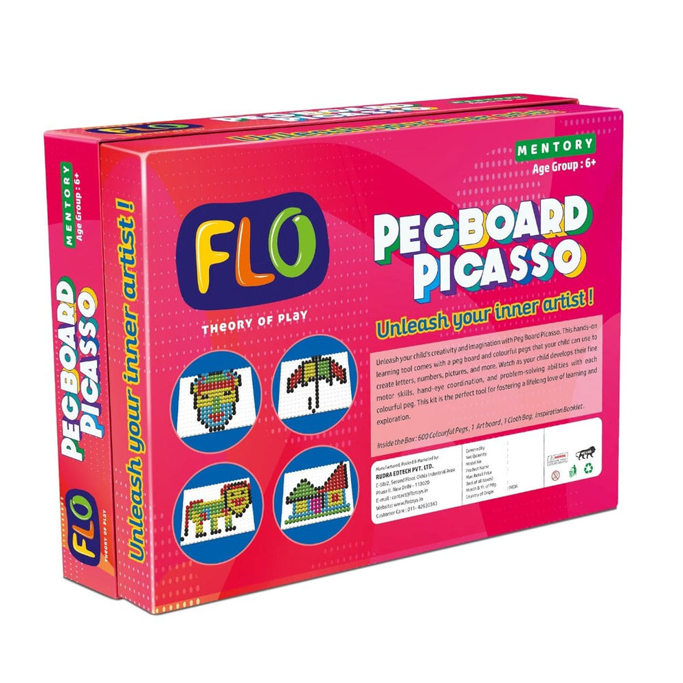 Flo Peg Board Picasso — Toycra