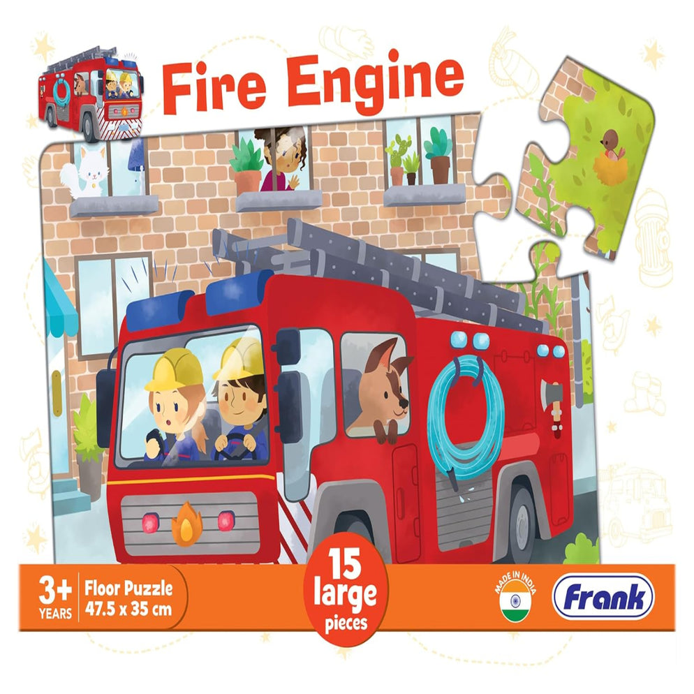 Frank Fire Engine Floor Puzzle — Toycra