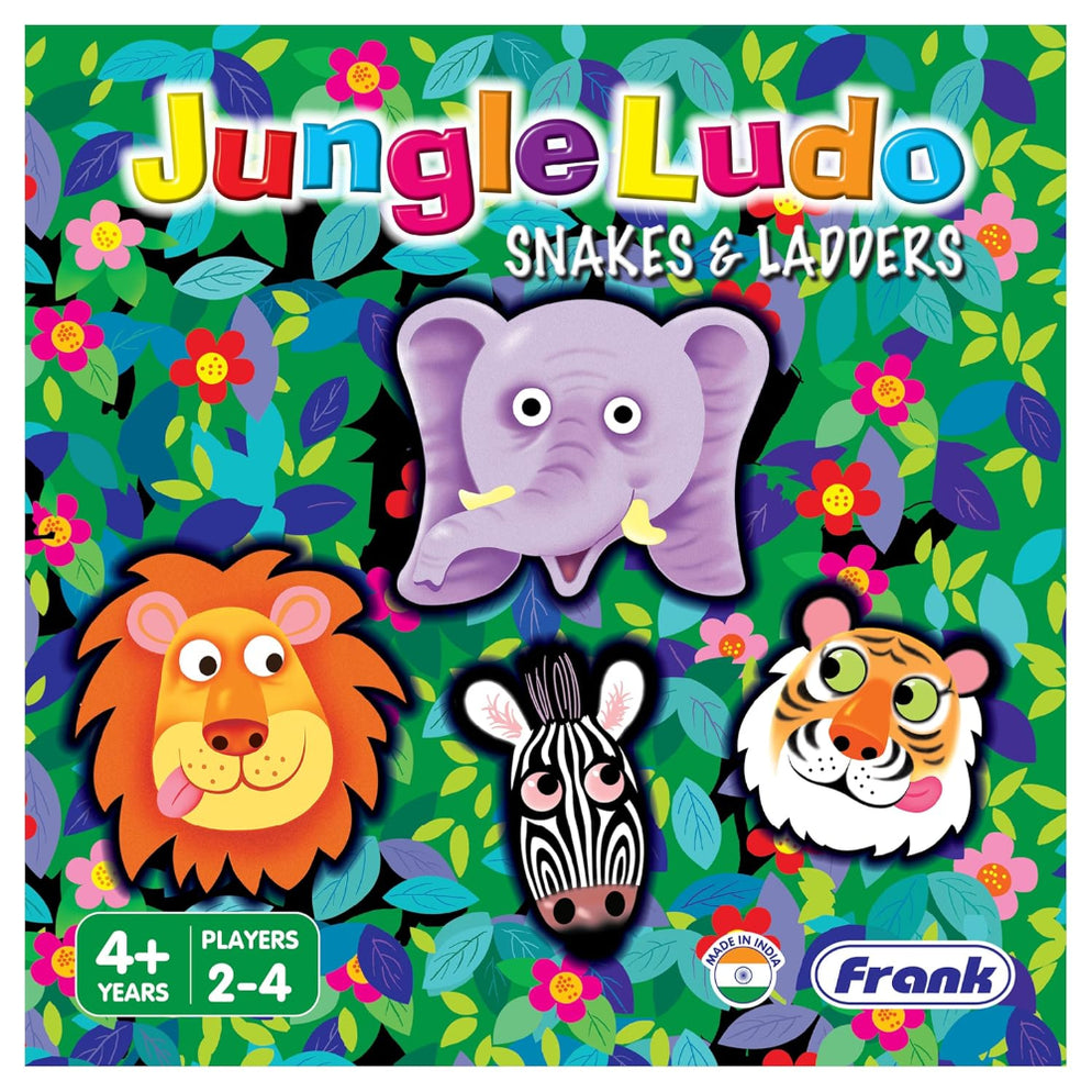 Frank Jungle Ludo and Snakes & Ladders Board Game — Toycra