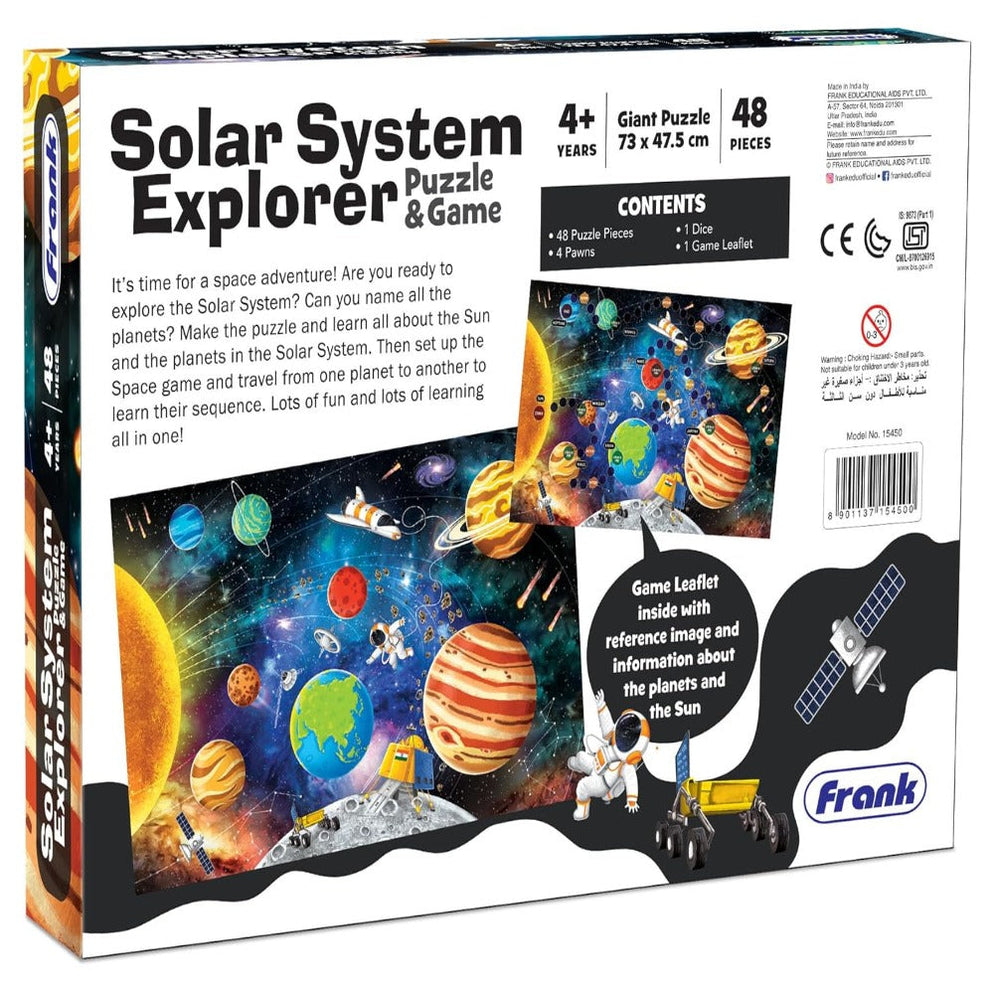Frank Solar System Explorer Puzzle & Game — Toycra