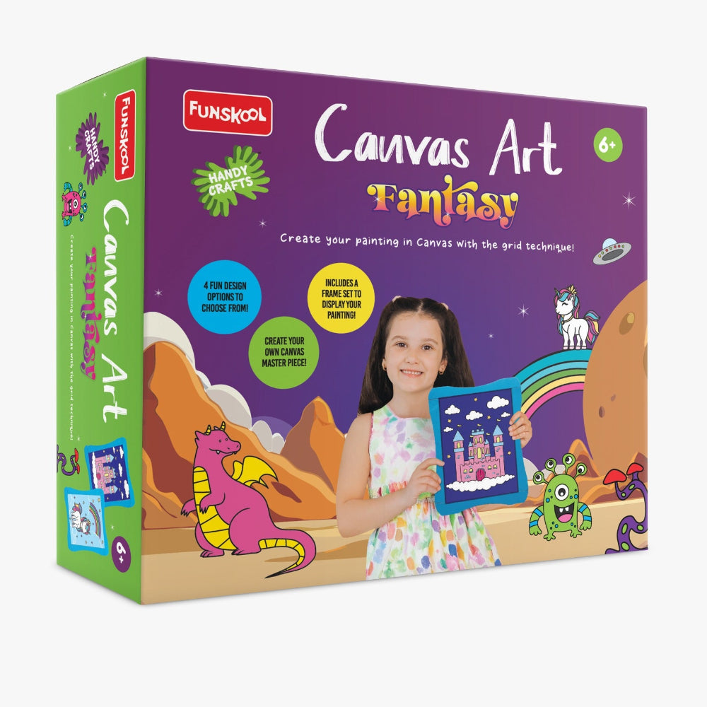 Funskool Canvas Art Fantasy — Toycra