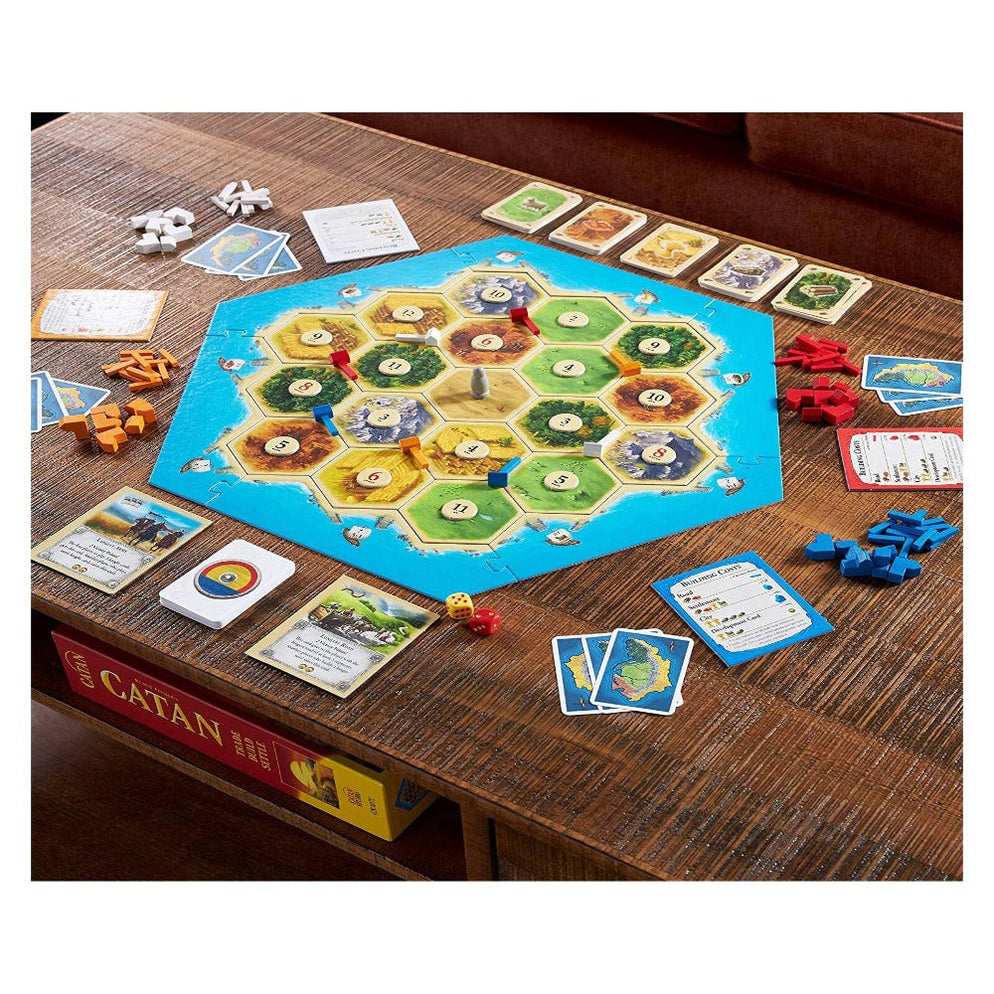 Funskool Catan Trade Build Settle Board Game — Toycra