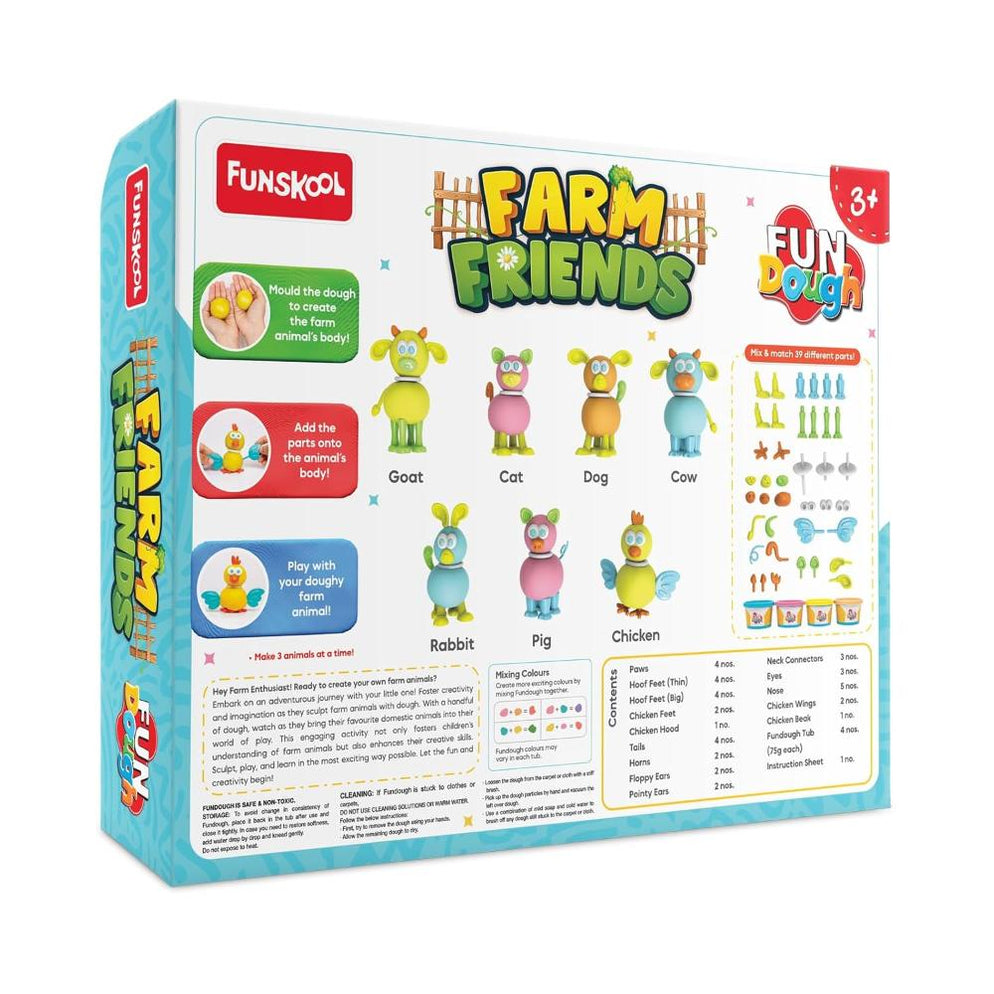 Funskool Fundough Farm Friends — Toycra